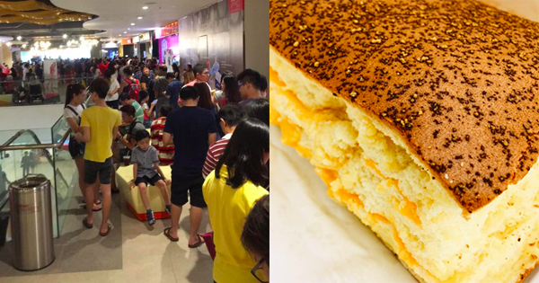 Malaysians Lined Up For Hours To Buy This Cake From A Taiwanese Bakery
