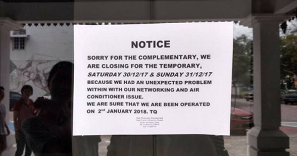 This Public Notice By The Ipoh City Council Is Going Viral For All The ...