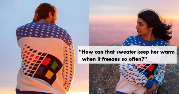 Microsoft Is Giving Away An "Ugly" Windows 95 Sweater But People ...