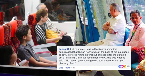 Photos Of Sultan Nazrin And Family Using The Public Transport Show ...