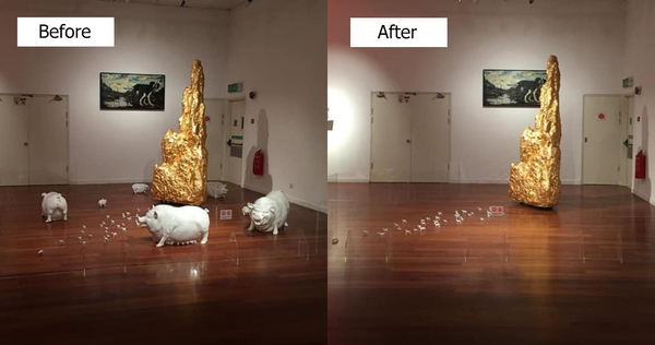 Artist's Works Removed From National Art Gallery Because They Were ...