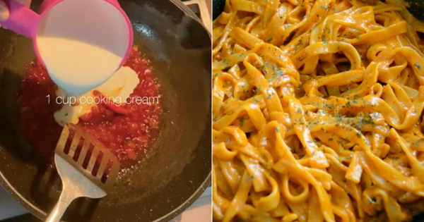 Ini Resepi Viral Pasta Versi Gigi Hadid Yang Creamy & Sedap