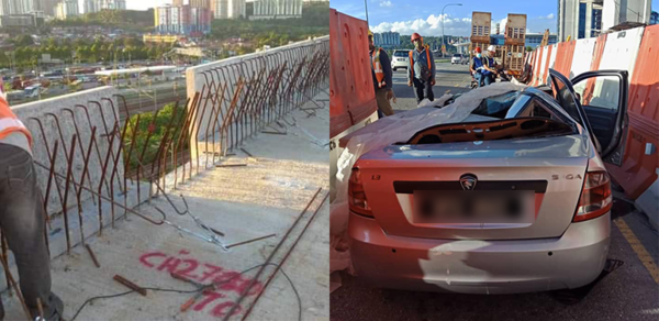 SUKE Contractors Fined A Total Of RM180,000 Over Falling Concrete Slab ...