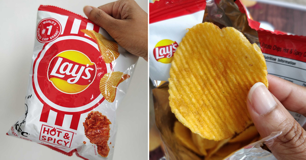 Lay's & KFC Just Released Limited Edition Hot & Spicy Chicken Flavour ...