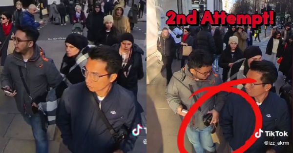 Video Malaysian Man Warns Tourists Of Pickpockets In London After