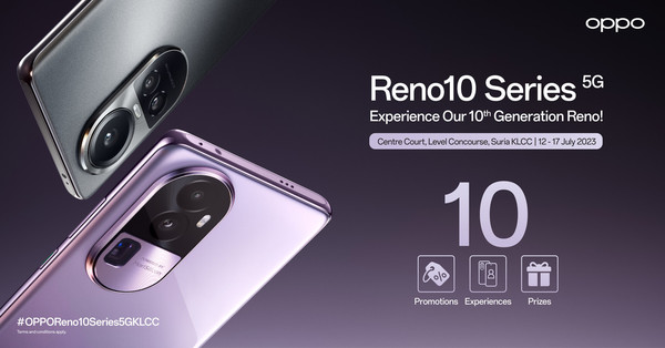 Flagship Shooter OPPO Reno10 Series Goes On Sale On 15 July
