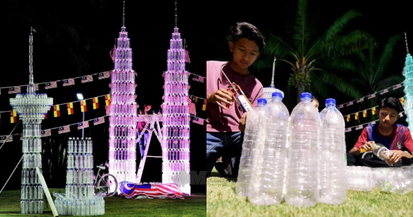KLCC Di Tanjong Karang, Remaja Ini Bina Replika Menara Berkembar ...