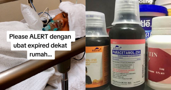 Padah Makan Ubat Expired, Muka Anak Bengkak Dan Naik Ruam