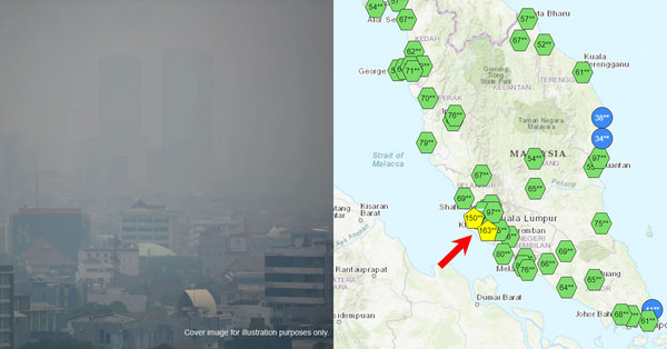 Haze Emerges In 2 Klang Valley Areas After Recording Unhealthy API ...