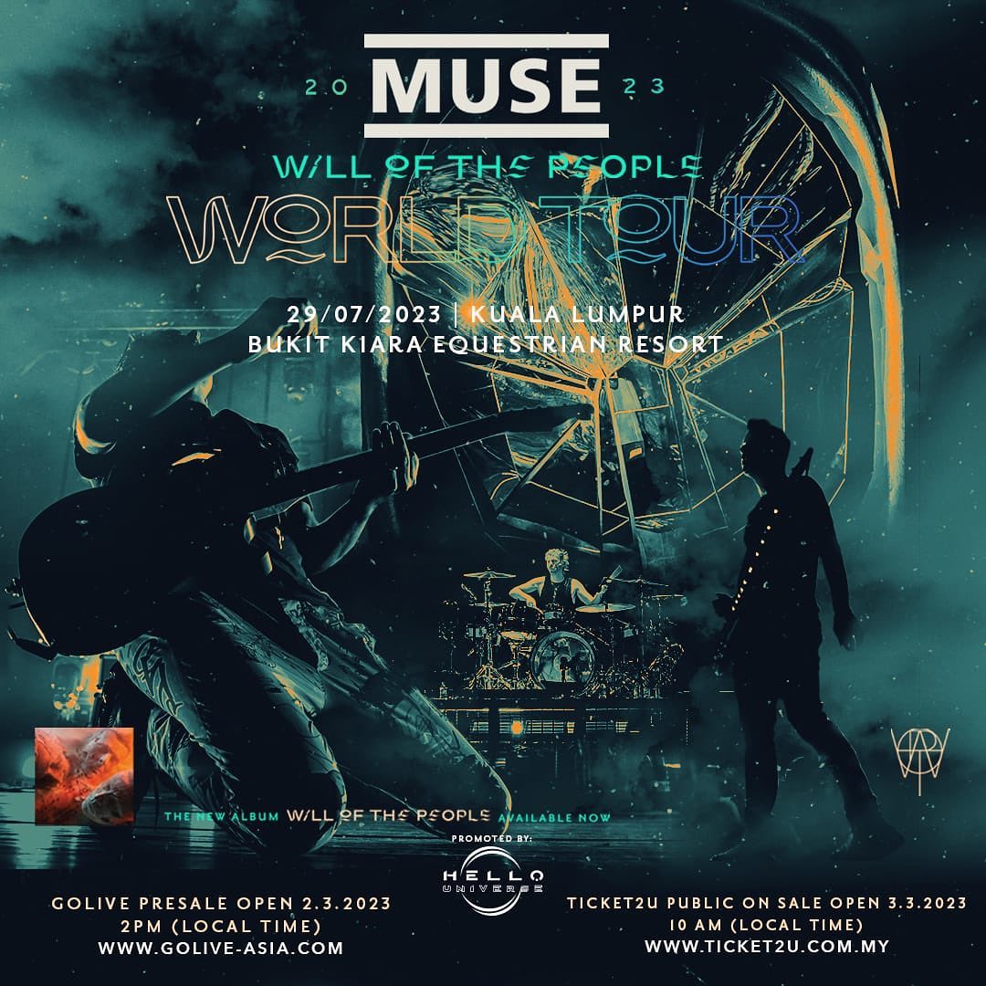 Muse Is Coming To KL In July To Set Our Souls Alight. Here Are All The ...